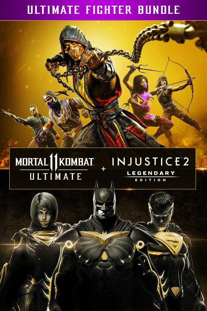Mortal Kombat 11 Ultimate + Injustice 2 Leg. Edition Bundle — ключ активации Xbox / Microsoft Store · Xbox One, Xbox Series X|S · цифровой ключ · любой регион