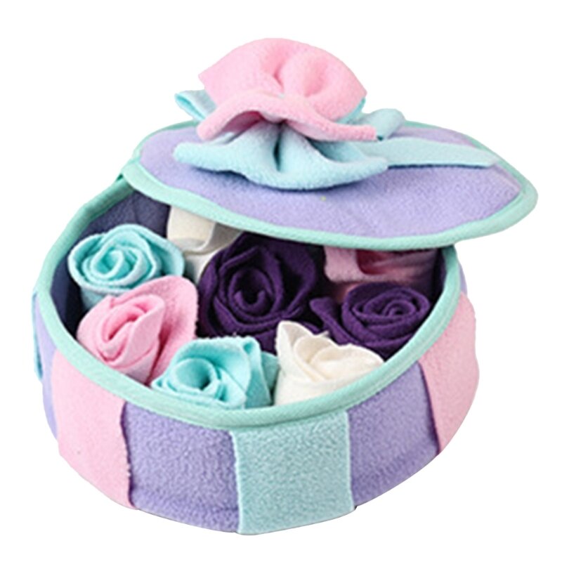 Игрушки для кошек, Подушечка для нюхания в подарочной коробке с игрушкой для собак-Фиолетовый