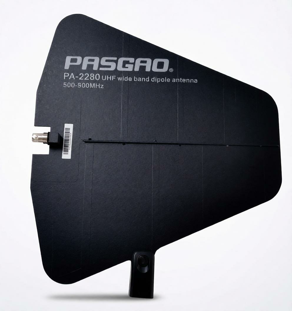 Пассивная направленная антенна Pasgao PA-2280, для радиосистем, 1 шт, черный
