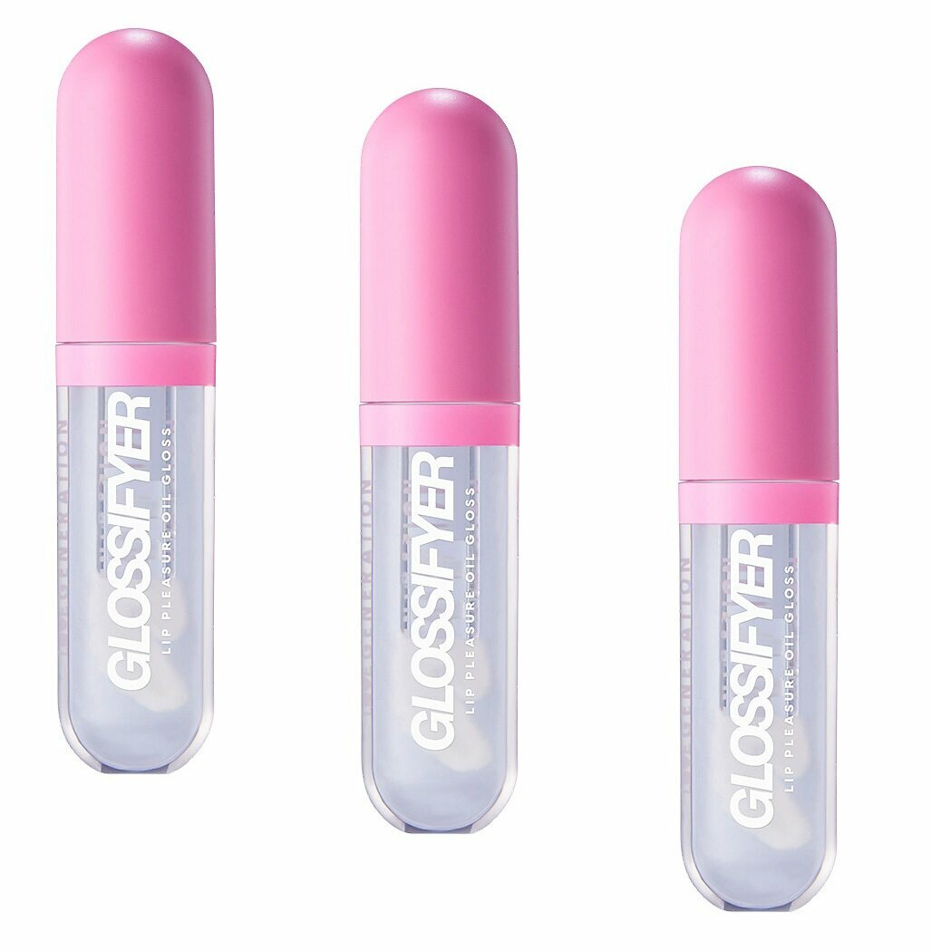 Масло-блеск для губ Love Generation Lip Pleasure Oil Gloss "Glossifyer" тон 01 3шт