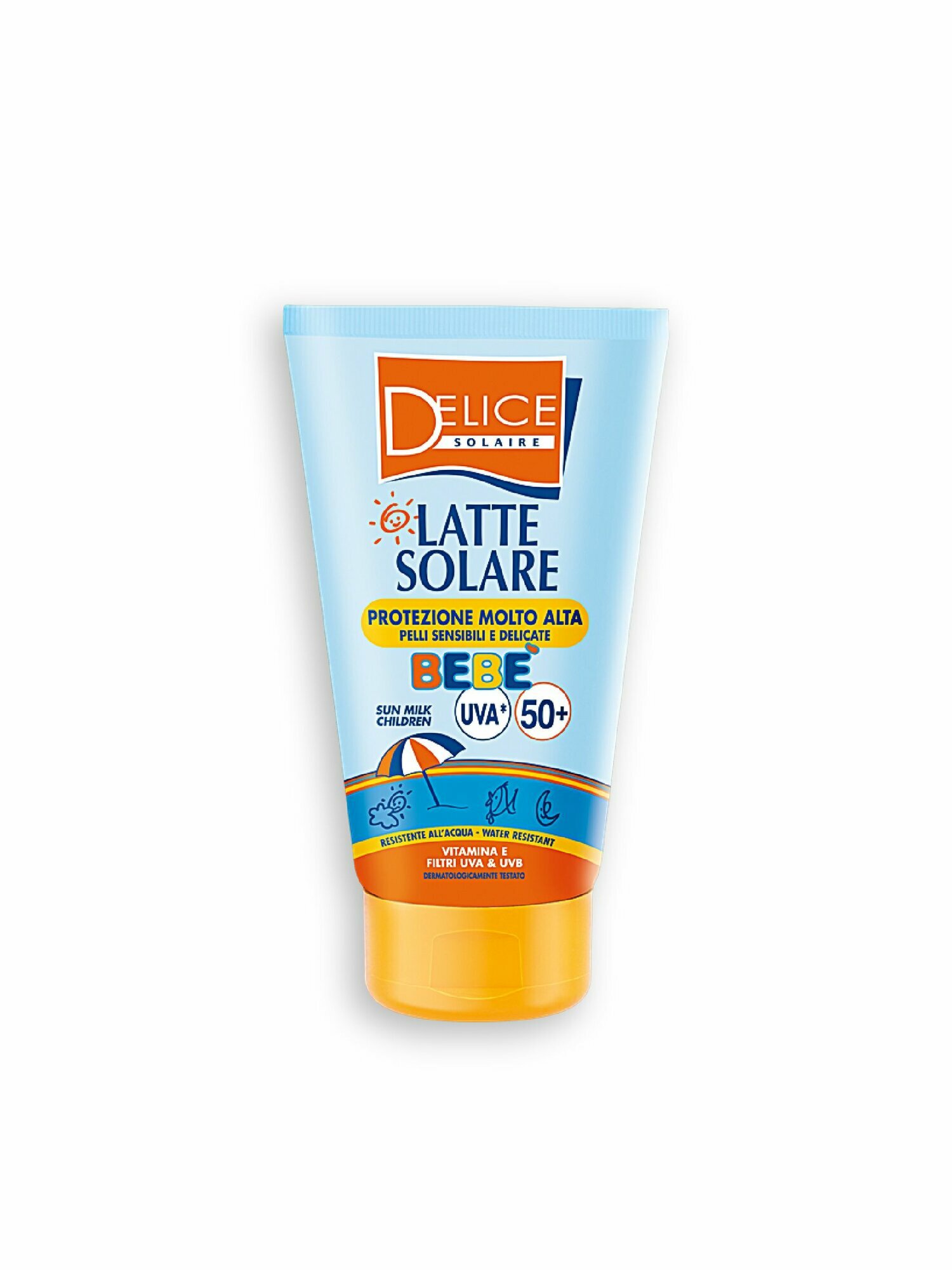 Delice Solaire Солнцезащитное молочко для детей солнцезащитный крем детский SPF 50 100 мл