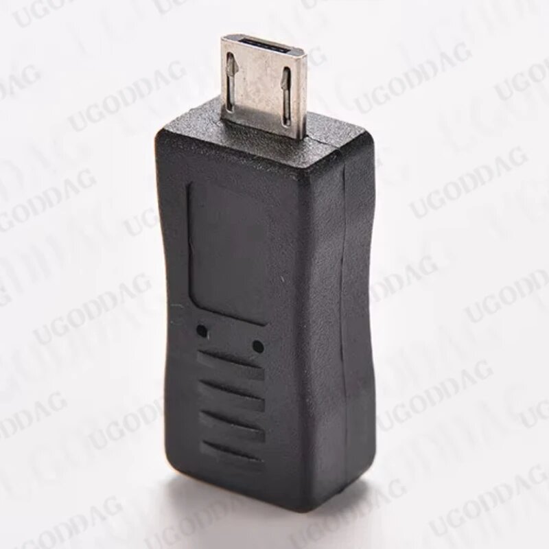 Разъем-переходник Micro USB «папа» на мини-USB «мама» Конвертер-адаптер для мобильных телефонов MP3 — фото 1