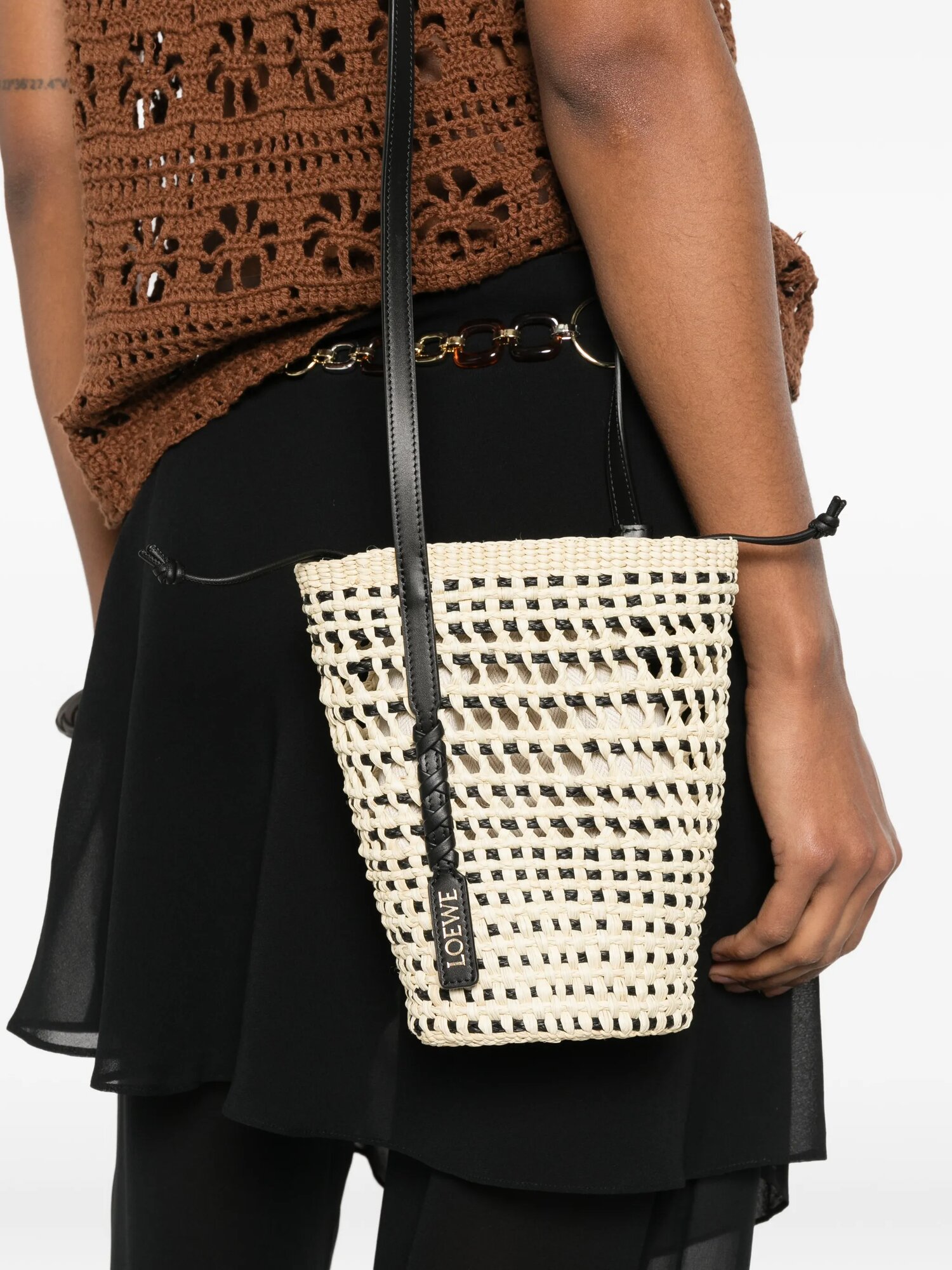 Сумка Loewe Braid, разноцветный — фото 1