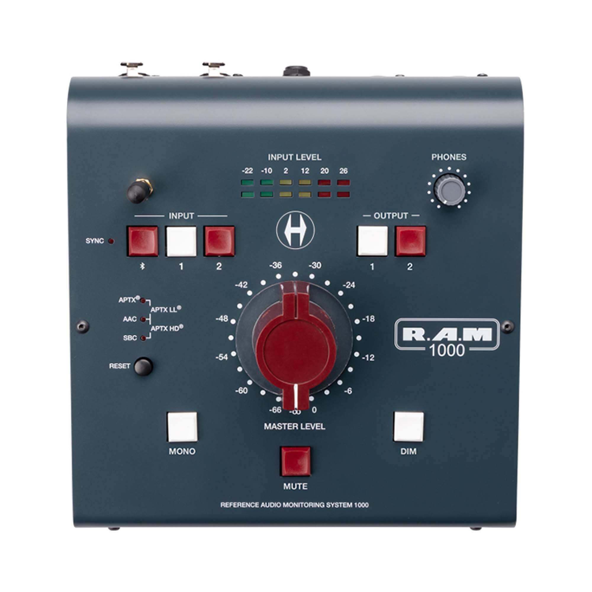 Контроллер мониторов Heritage Audio R.A.M 1000 grey, Bluetooth