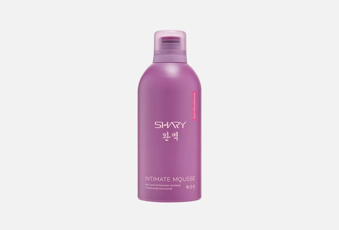 Shary С молочной кислотой Очищающий мусс для интимной гигиены 250 мл