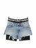 Шорты Alexander Wang Layered frayed shorts, размер 24