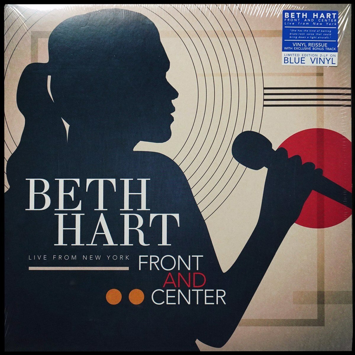 Виниловая пластинка Provogue Beth Hart – Front And Center (Live From New York) (2LP, цветной винил)