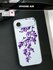Силиконовый чехол на Apple iPhone Air / Айфон Айр с принтом Фиолетовая сакура