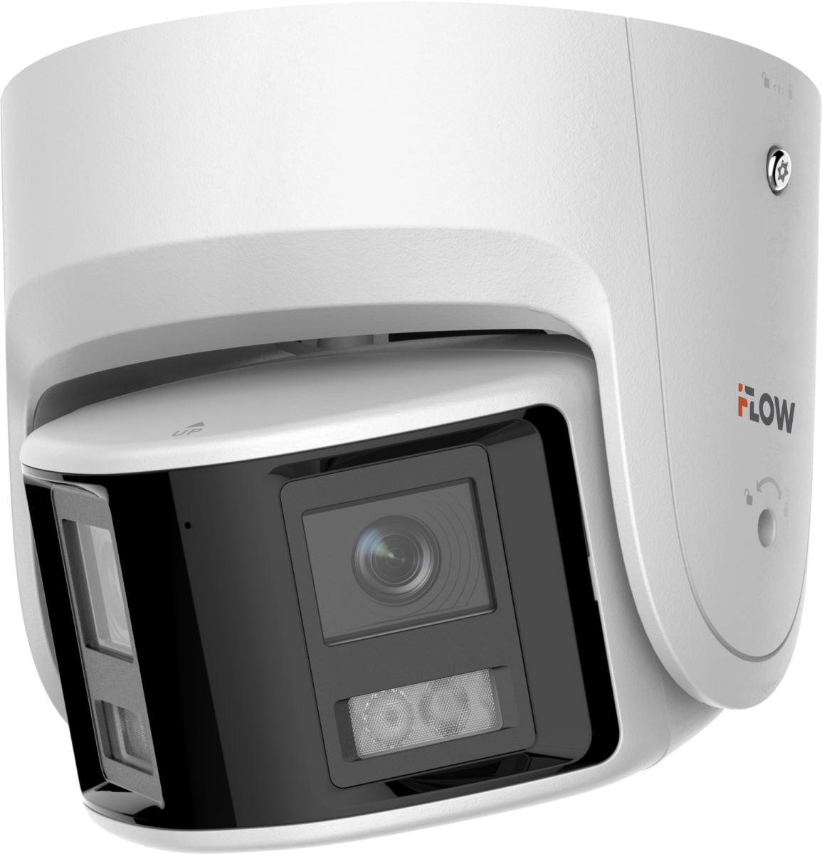 Камера iFLOW f-ic-2344pcms, уличная, панорамная, 4Мп, поддержка PoE