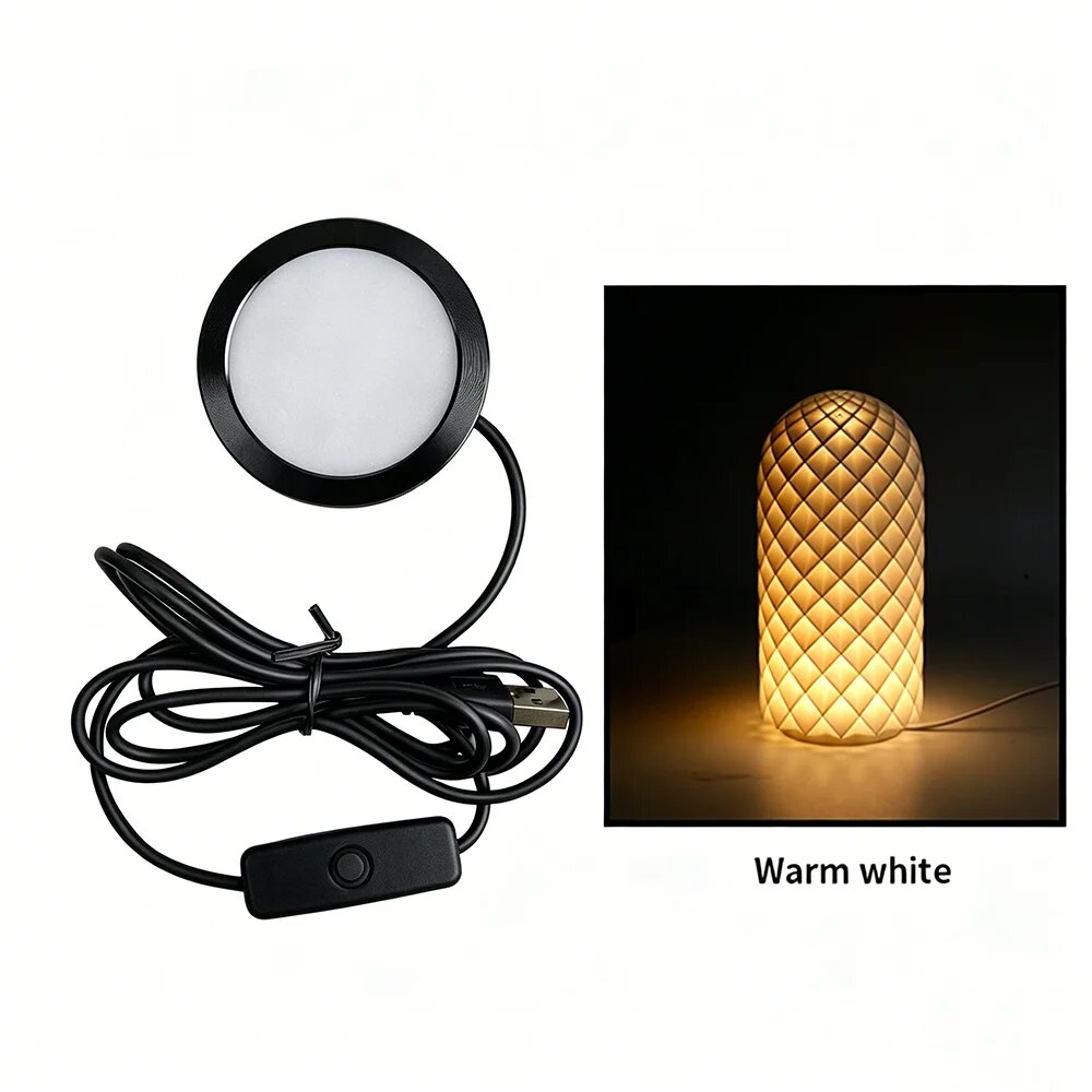 Набор деталей для 3D-печати LED лампы Bambu Lab 1pcs, Warm White