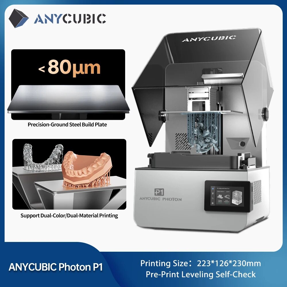 ANYCUBIC DLP SLA LCD 3Д-Принтер Высокоскоростной УФ-резины 3Д-принтер Машина для мойки и отверждения Photon Mono M7, M7 Pro, M5s Pro, Photon P1