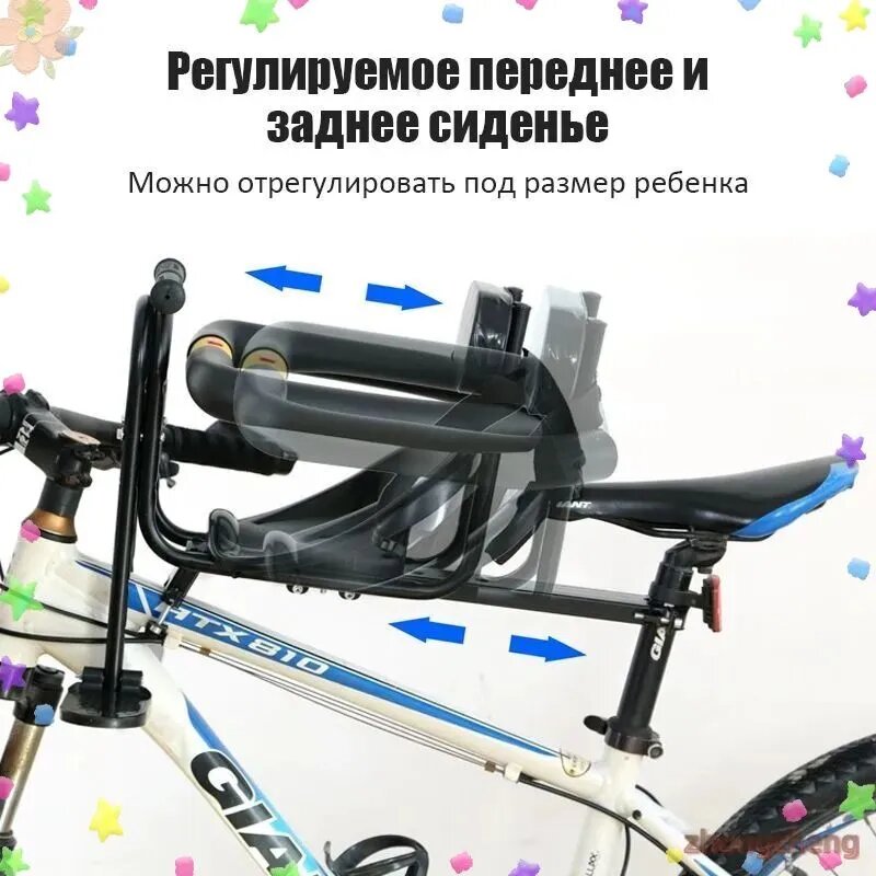 Велокресло детское — фото 1
