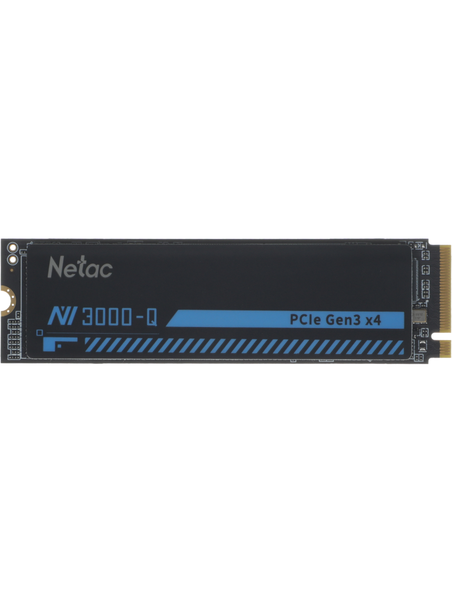Накопитель SSD Netac NT01NV3000Q-512-E4X 512 ГБ, M.2 2280, PCIe 3.0 x4, NVMe, M.2 3000 МБ/с