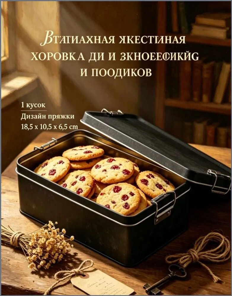 Коробка для продуктов, 19.11 см х 10.93 см х 6.19 см, 1 шт