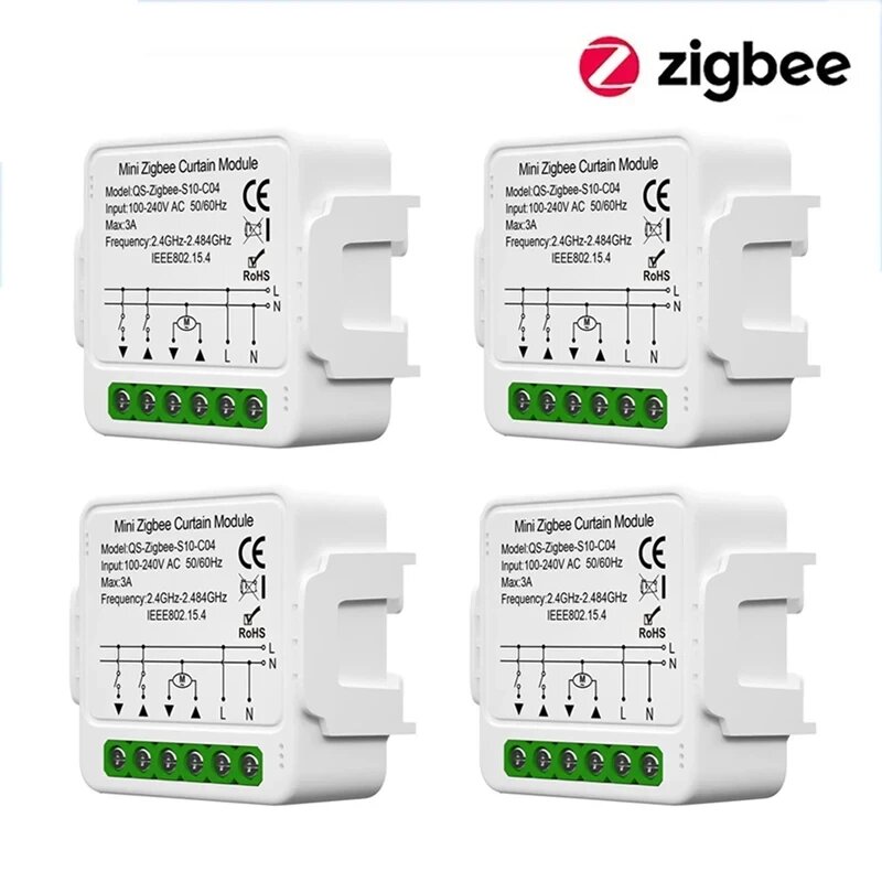 Умный модуль для штор Tuya ZigBee