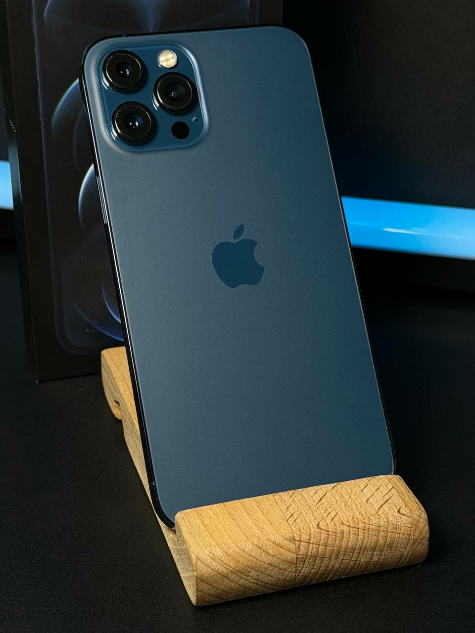 Смартфон Apple iPhone 12 Pro Max, 256 ГБ, nano-SIM + eSIM, синий