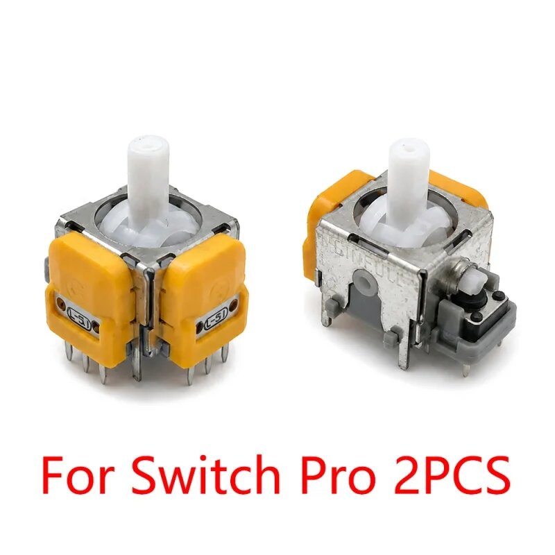 Сменные аналоговые стики TMR Effect 3D для контроллеров QUERPXAF PS5 PS4 Xbox 2pcs for Switch Pro