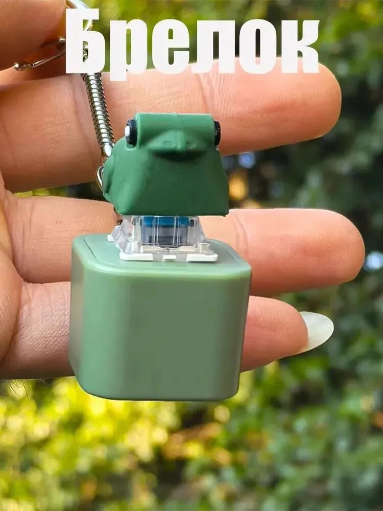 Брелок для ключей Le Frog с застежкой на пуговицу