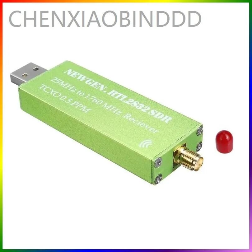 USB-адаптер RTL-SDR RTL2832U + R820T2+ 1Ppm TCXO TV Tuner Stick Receiver
