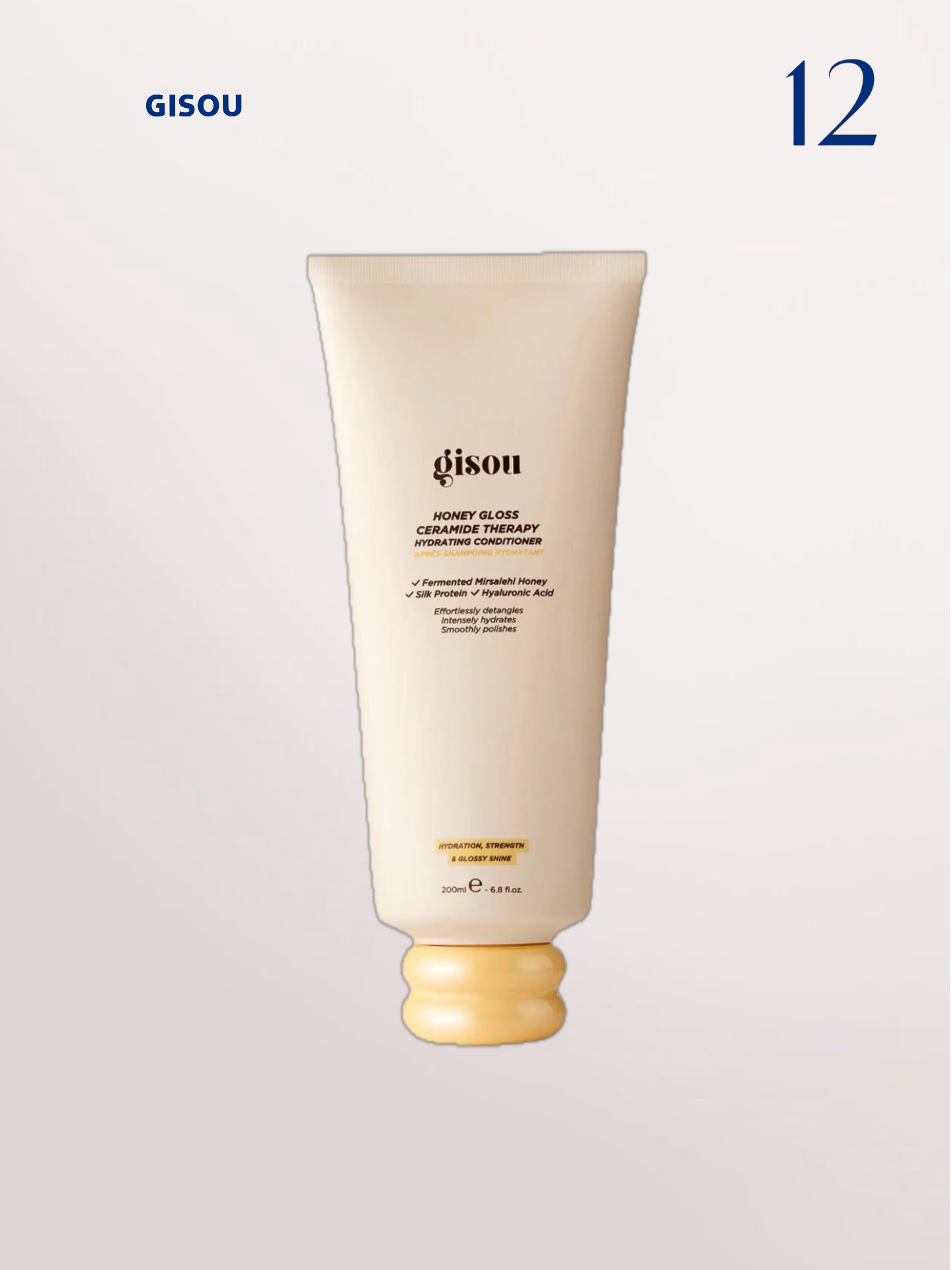 Gisou Увлажняющий кондиционер Honey Gloss Ceramide Therapy Hydrating Conditioner 200 мл