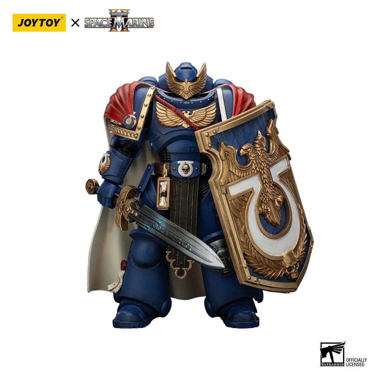 JOY TOY Warhammer 40K Ultramarines Marneus Calgar Фигурка Honour Guard