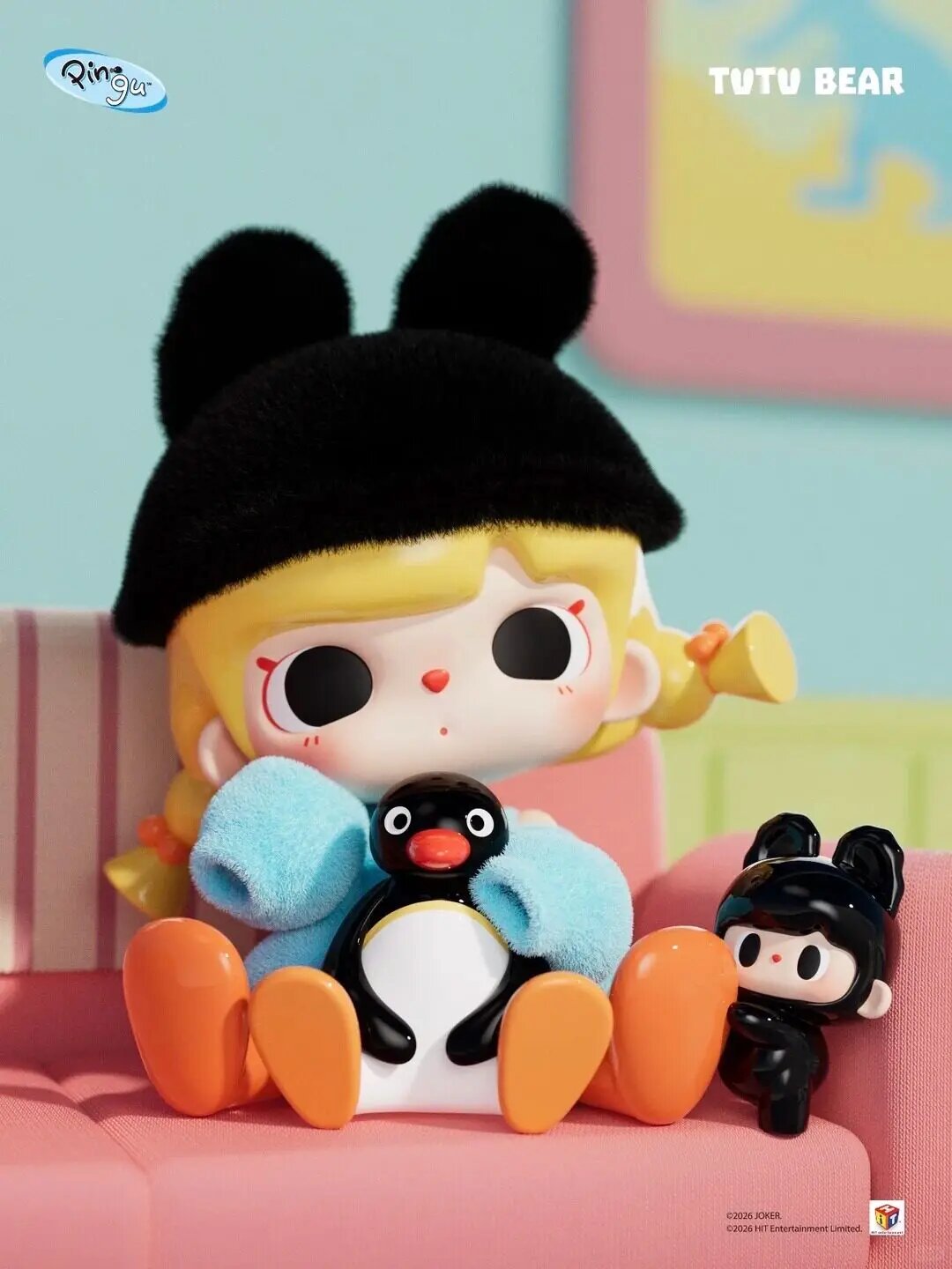 Коллекционная фигурка Pingu Hot Toys Черный, confirm 7