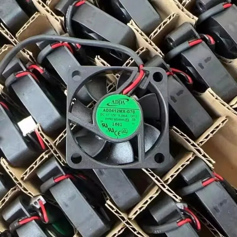 Вентилятор для видеорегистратора Dahua 4/8/16 каналов, 12V, 40мм, тихий охлаждающий вентилятор