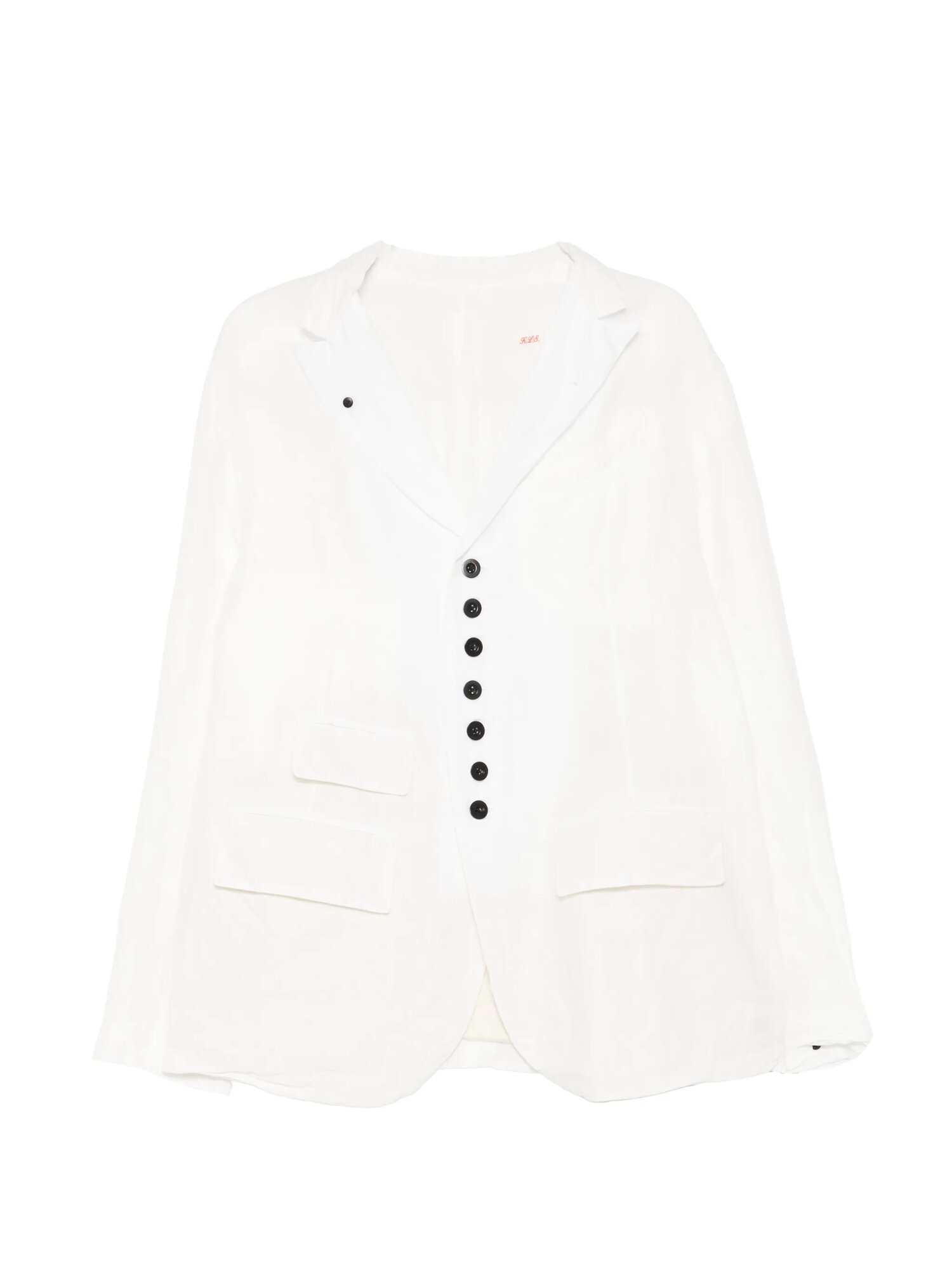 Куртка Button-up notched-lapels jacket