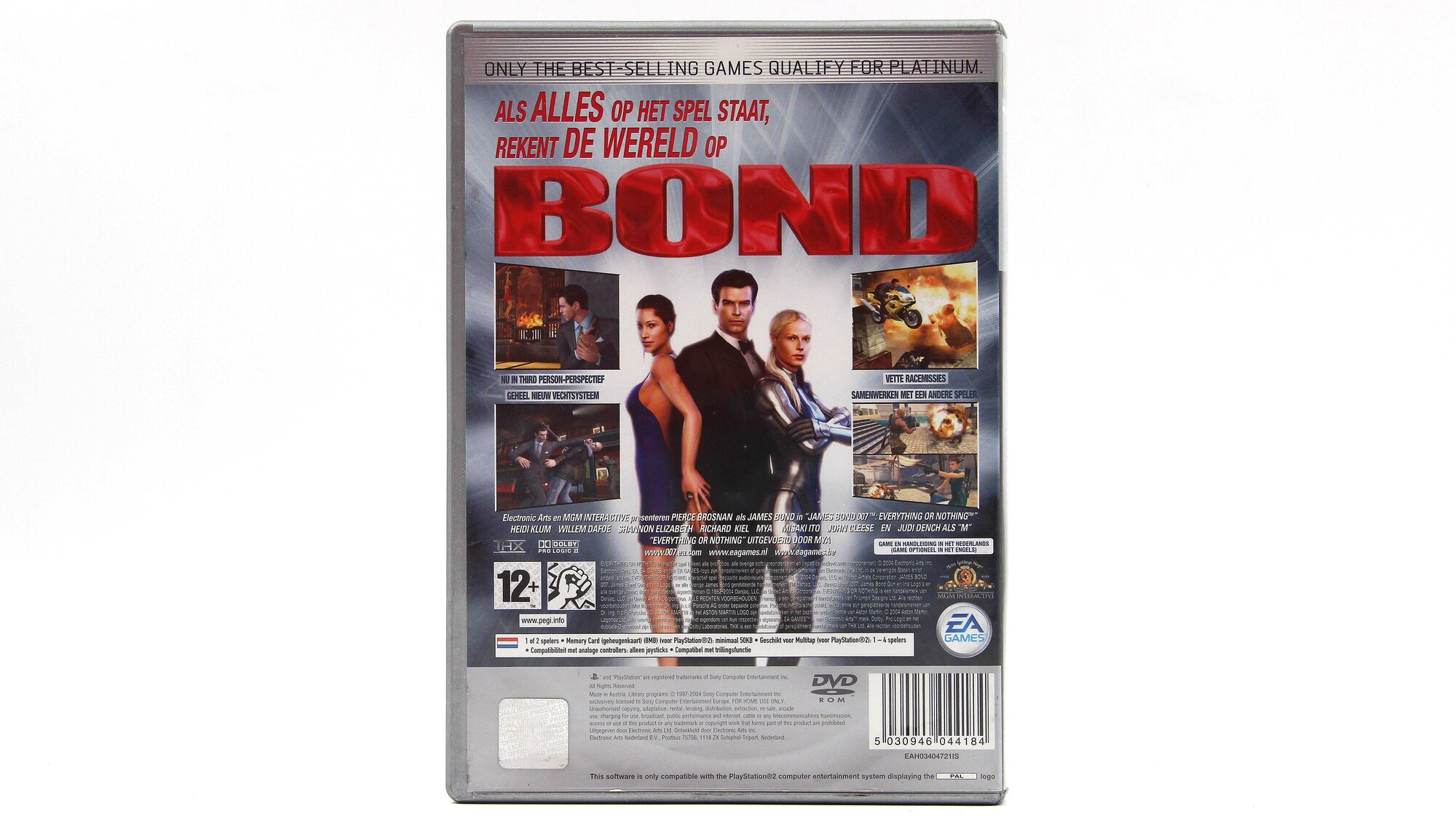 James Bond 007 Everything or Nothing (PS2, Platinum) — фото 1