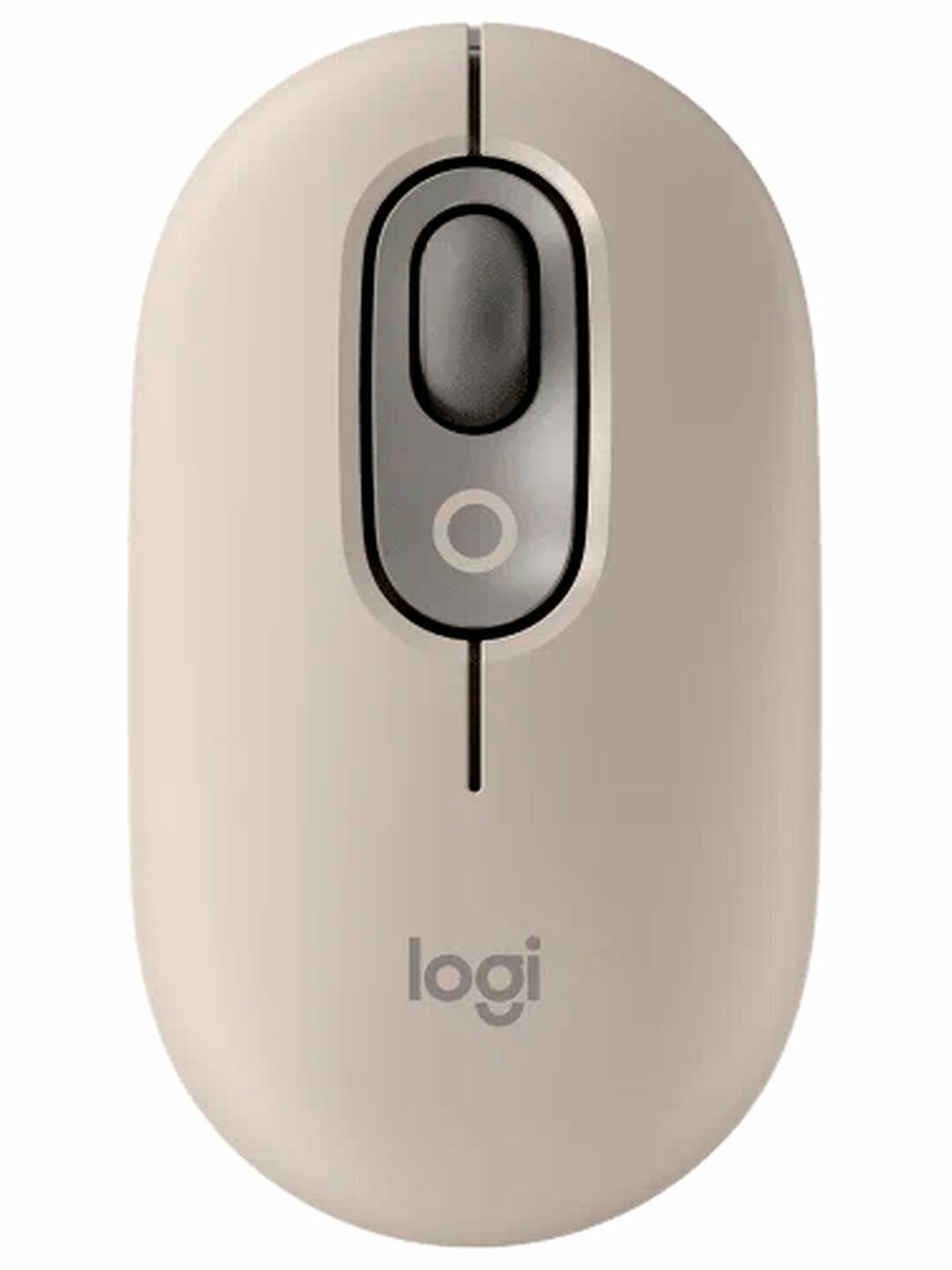 Мышь беспроводная Logitech Pop Mouse, бесшумная, 4000 dpi, серый
