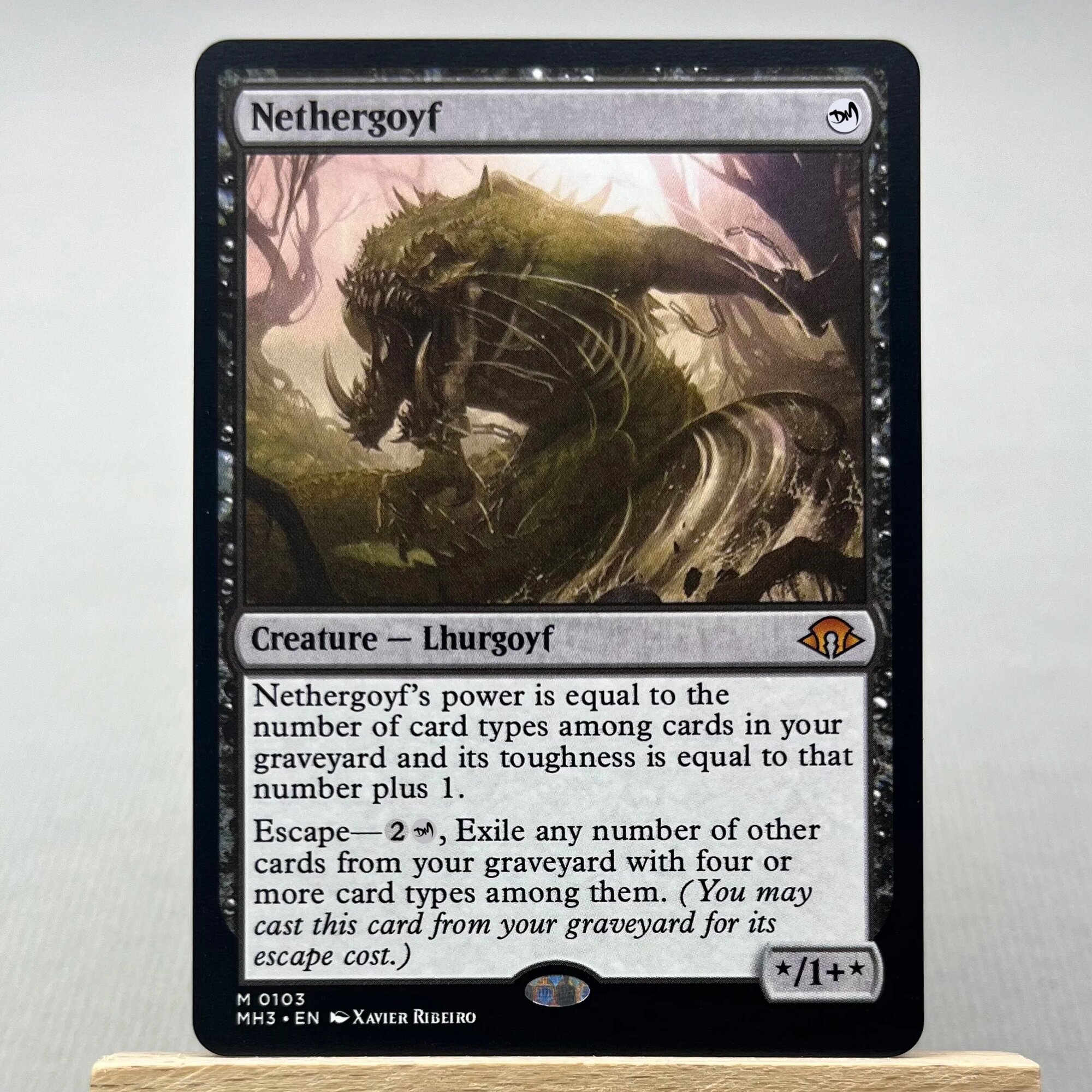 Magic: The Gathering Nethergoyf MH3 HOLO8-01, Цвет: 103