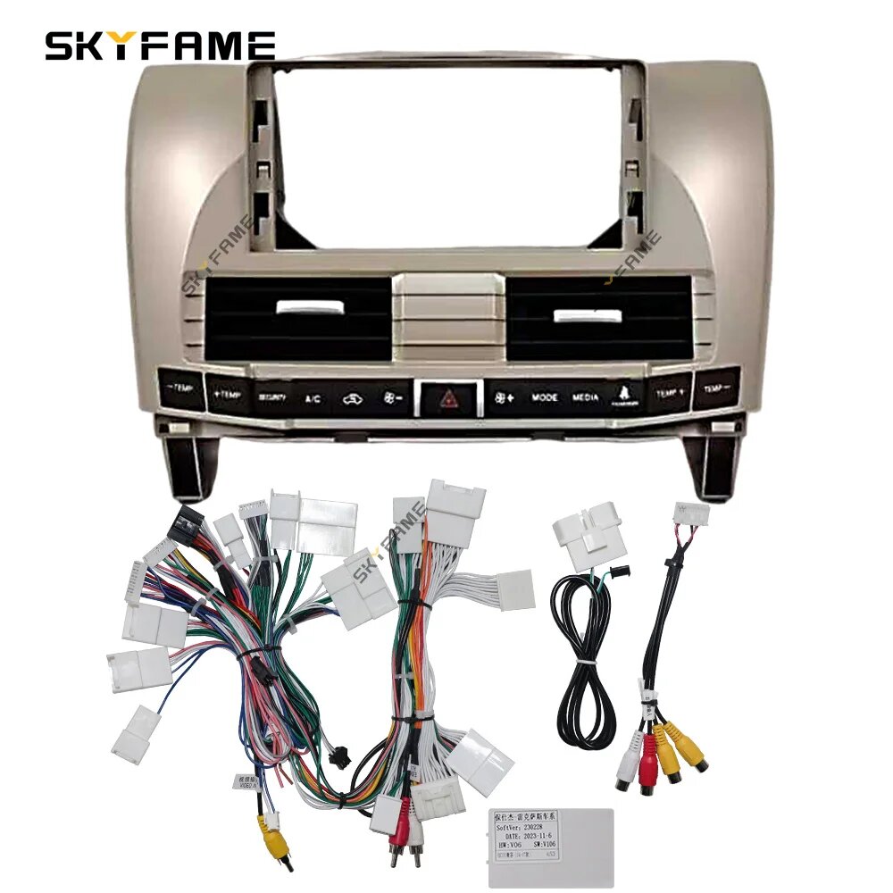 SKYFAME 12,3-дюймовая рамка-адаптер для Android-магнитолы, установочный комплект для Full Set B BSJ