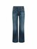 Джинсы Haikure Faded whiskered jeans, размер 6, синий