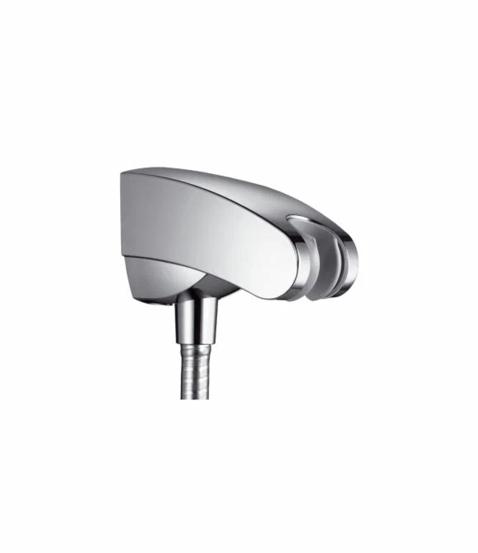 Шланговое соединение Hansgrohe Porter'E с держателем ручного душа, шланг 125 см, хром (27507000)