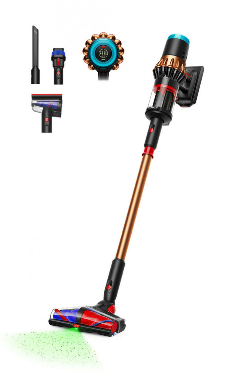 Пылесос Dyson V16 SV53A Piston Animal Submarine, Black/Copper, (Черный/Медь)