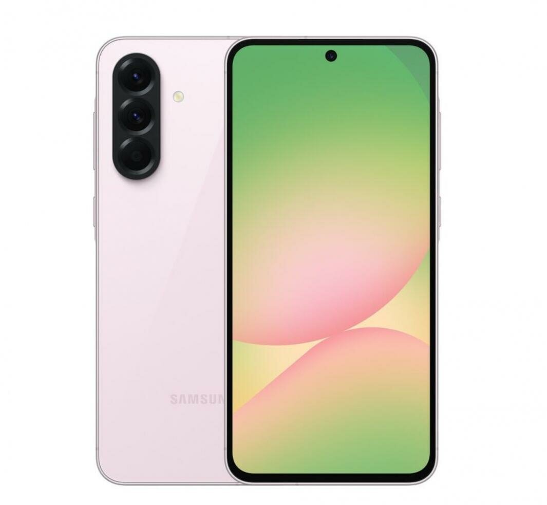 Смартфон Samsung Galaxy A56, 12/256Gb, nano SIM+eSIM, Pink (Розовый)