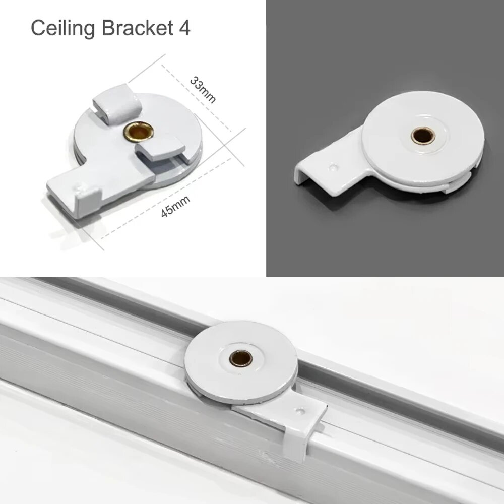 Кронштейн для скрытого монтажа умных электрических карнизов Ceiling Bracket 4