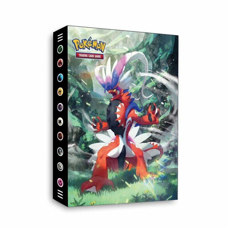 Коллекционный альбом для карт Pokemon 240 шт. Charizard, Koraidon, Miraidon kace-80