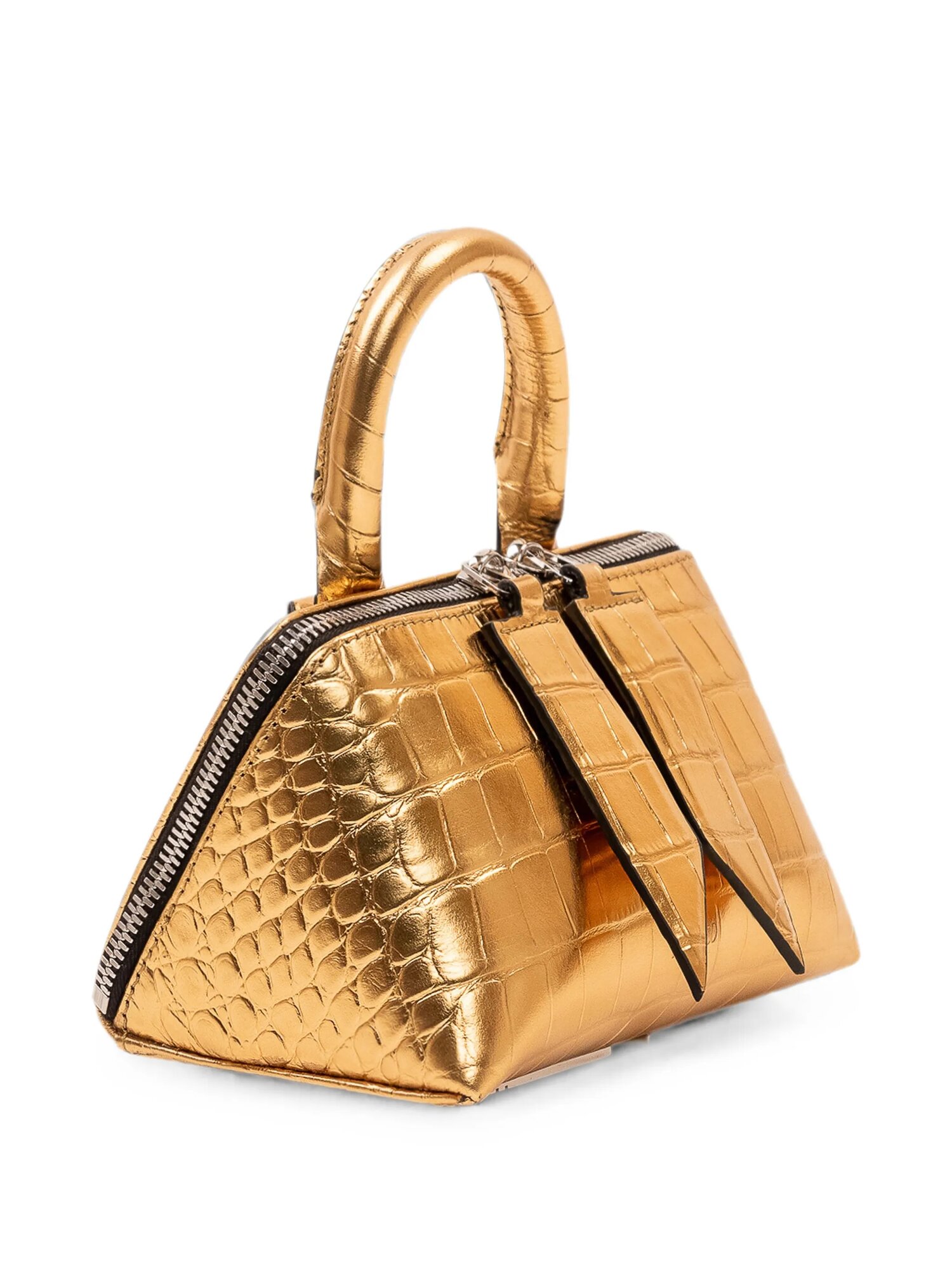 Сумка The Attico Mini Friday crocodile-effect tote bag — фото 1