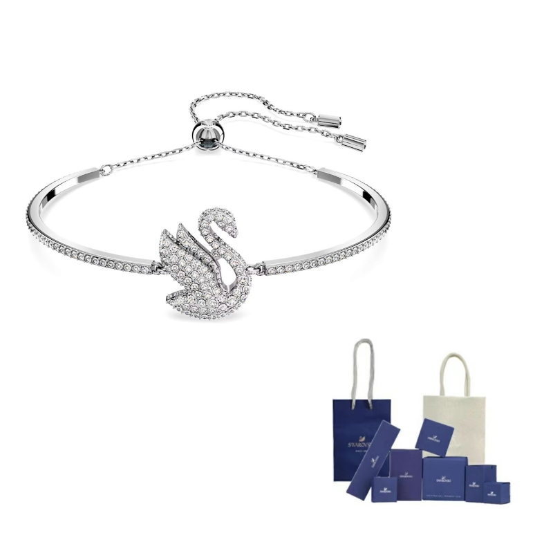 Браслет-манжета SWAROVSKI, кристаллы Swarovski