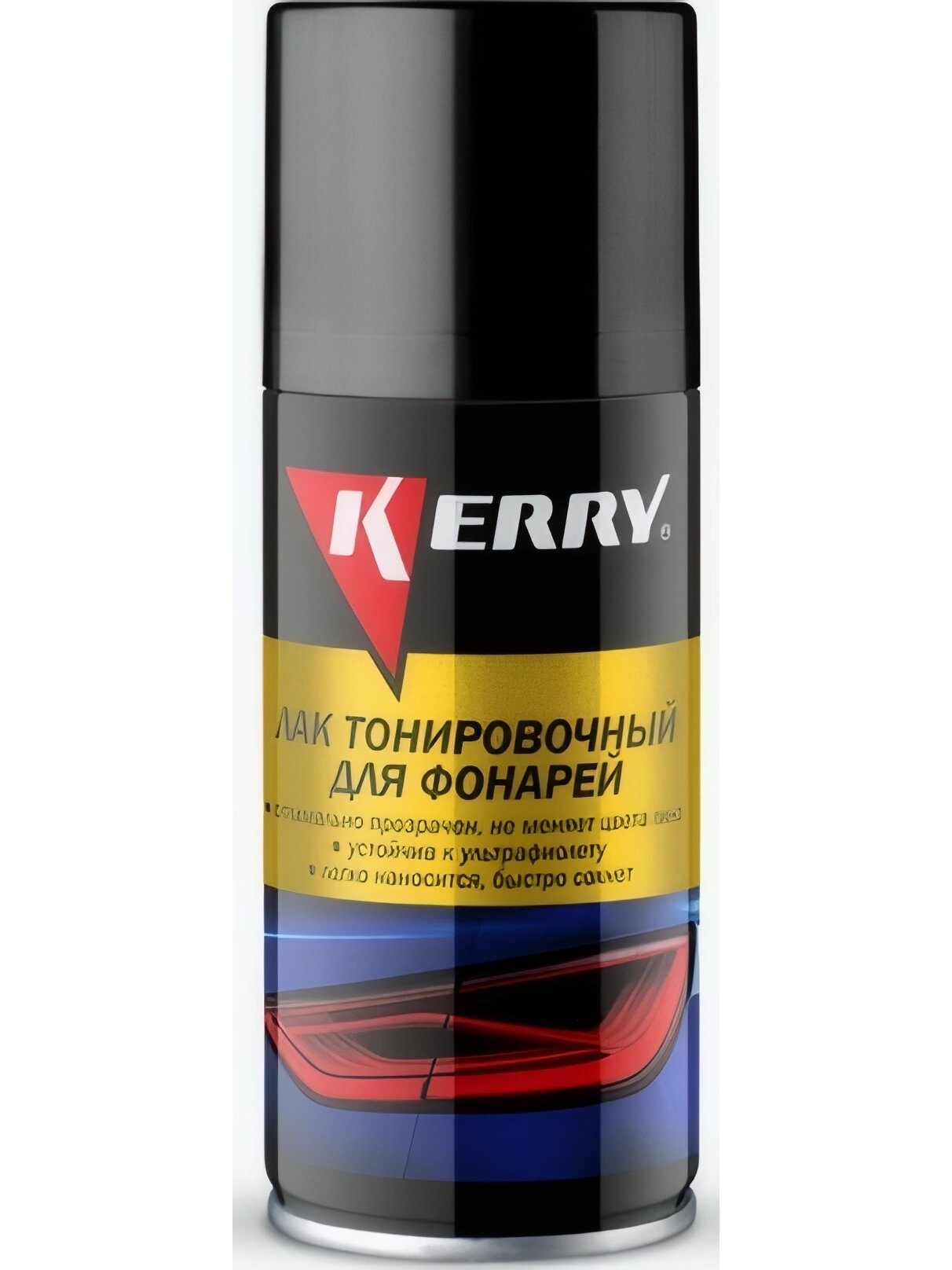 Лак для тонировки фар KERRY KR-963.2 красный 210мл 2.369-RK