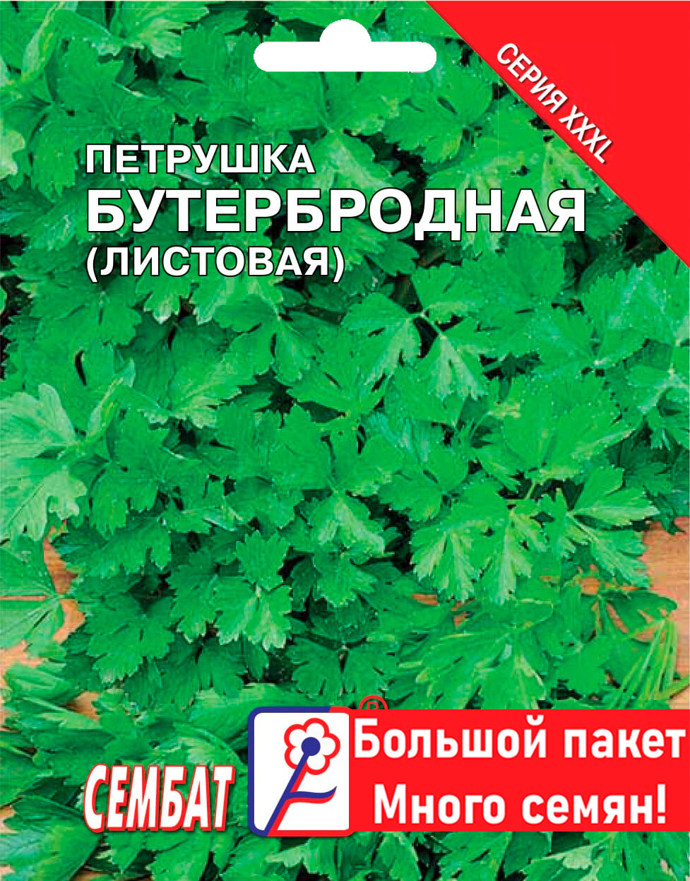 Семена Петрушка листовая Бутербродная 20г петрушка листовая семена петрушки