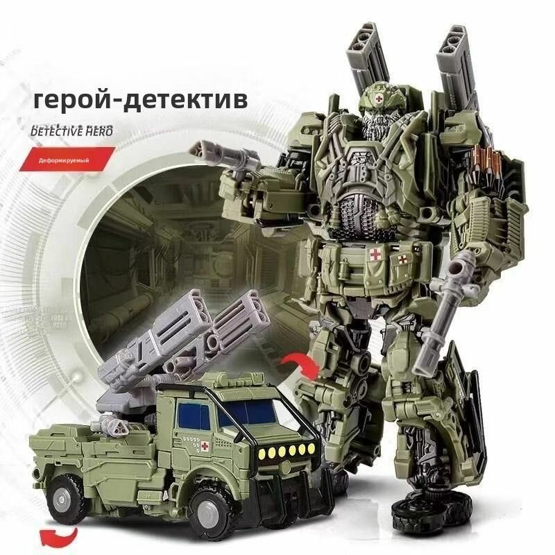 Робот трансформер Хаунд Робот Рэтчэт хаммер трансформер 2 в 1 подарок для мальчика — фото 1
