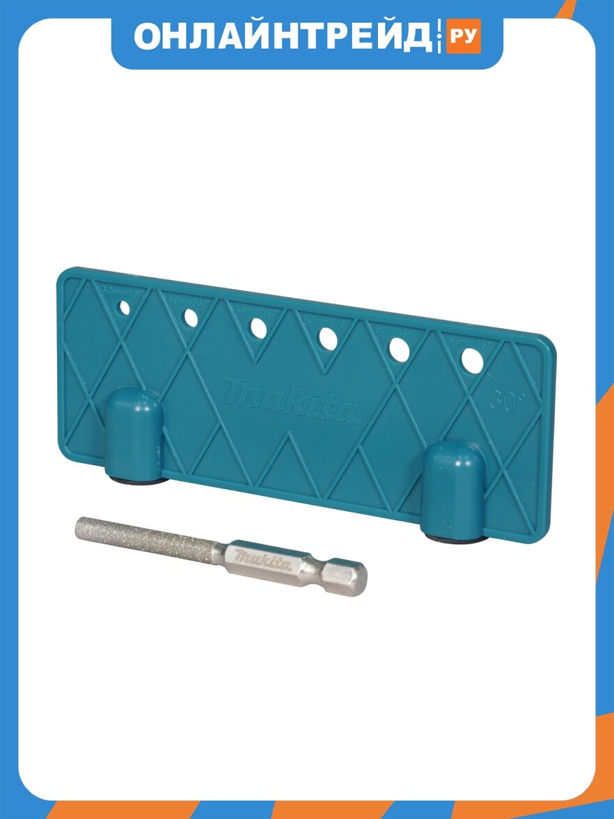 Напильник-бита Makita 4,5 мм с шаблоном (D-75627)