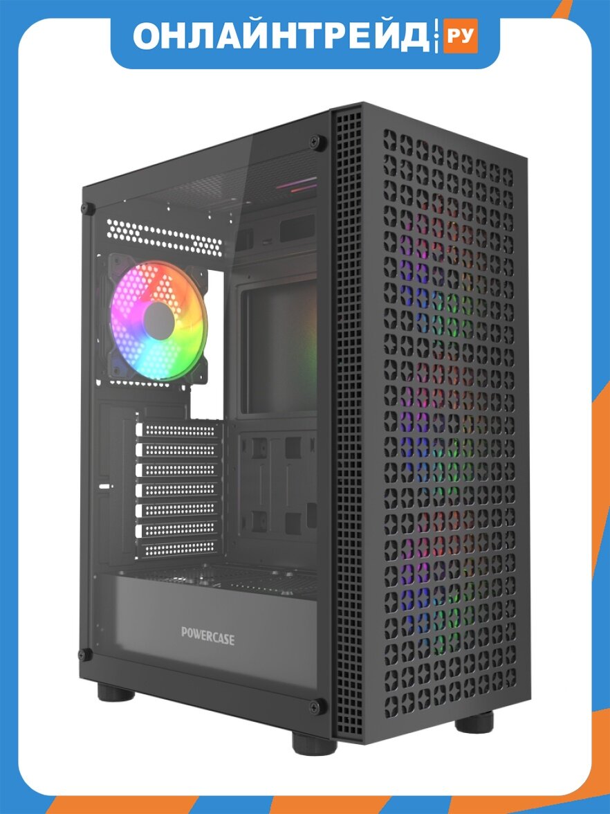 Корпус Powercase Mistral EA18, черный (CMAEA18-A4)