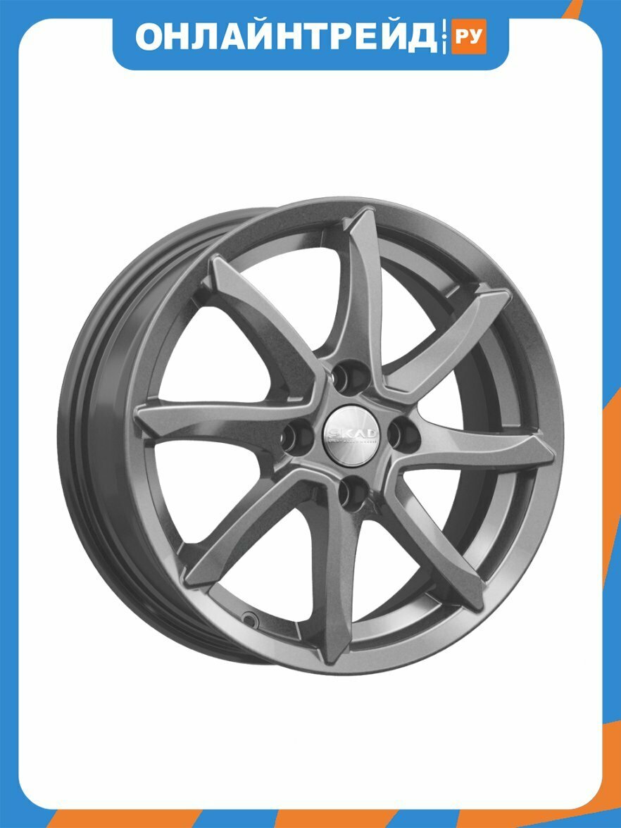 Диск Skad Осака 6x15/4x98 D58.6 ET38 графит