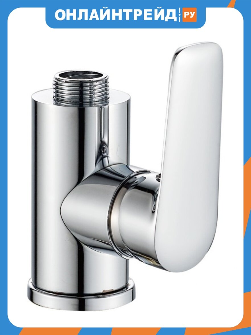 Смеситель для кухни Haiba HB73563 без излива, латунь, хром