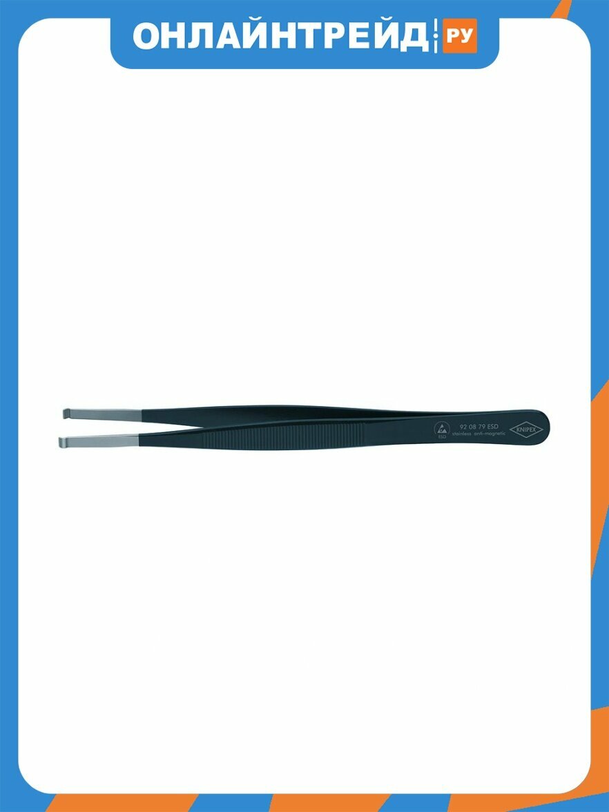 Пинцет Knipex 920879ESD, для прецизионных работ, антистатический, 120 mm