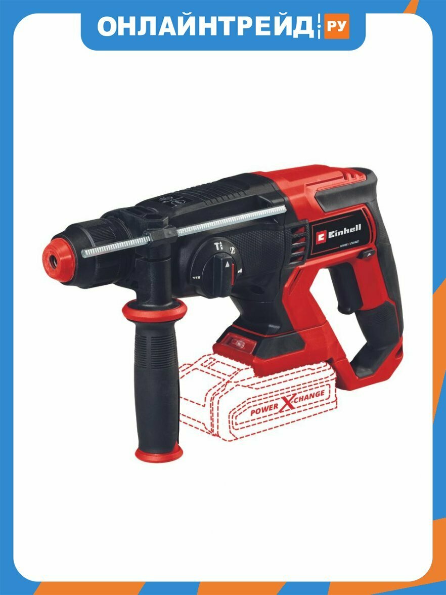 Перфоратор аккумуляторный Einhell PXC TE-HD 18/20 Li, 1x18В, без АКБ и ЗУ (4514260)