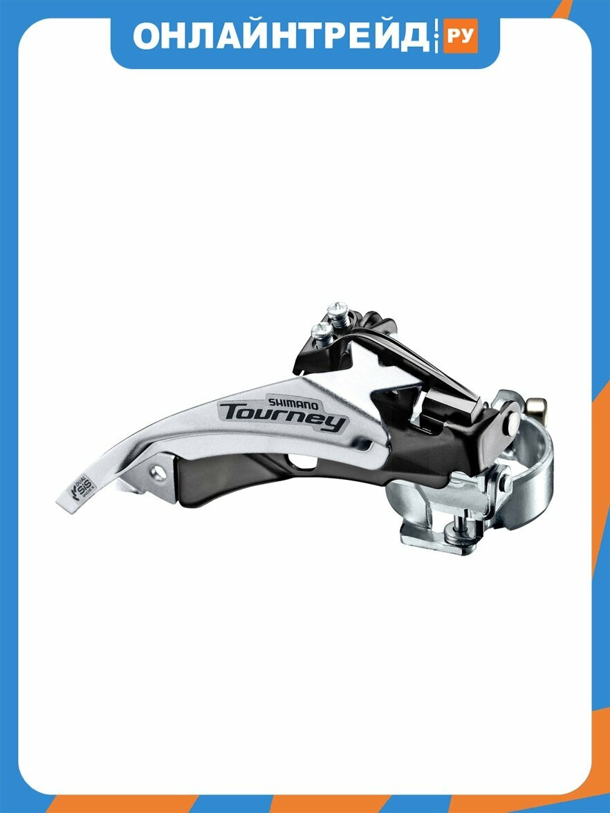 Переключатель передний Shimano Tourney TY500 3х7/6 скоростей EFDTY500TSX6RHR